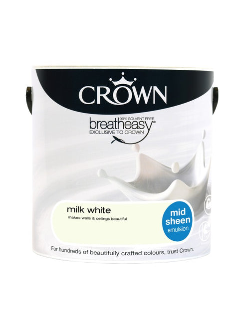 Crown Paints Matt Breatheasy Coloured Emulsion 2.5kg – Sam Turner & Sons