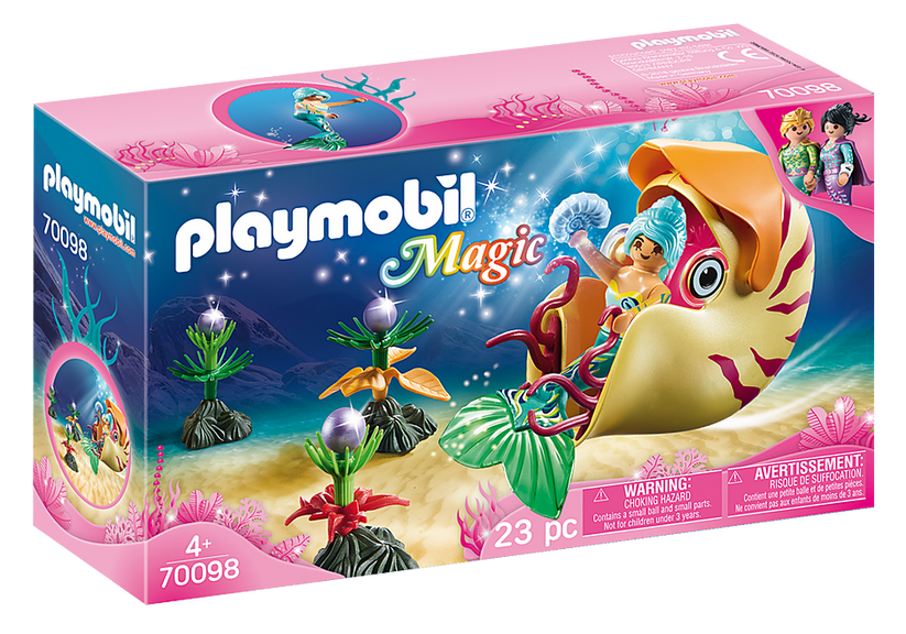 Playmobil Magic Mermaid Sea Snail Gondola – Sam Turner & Sons