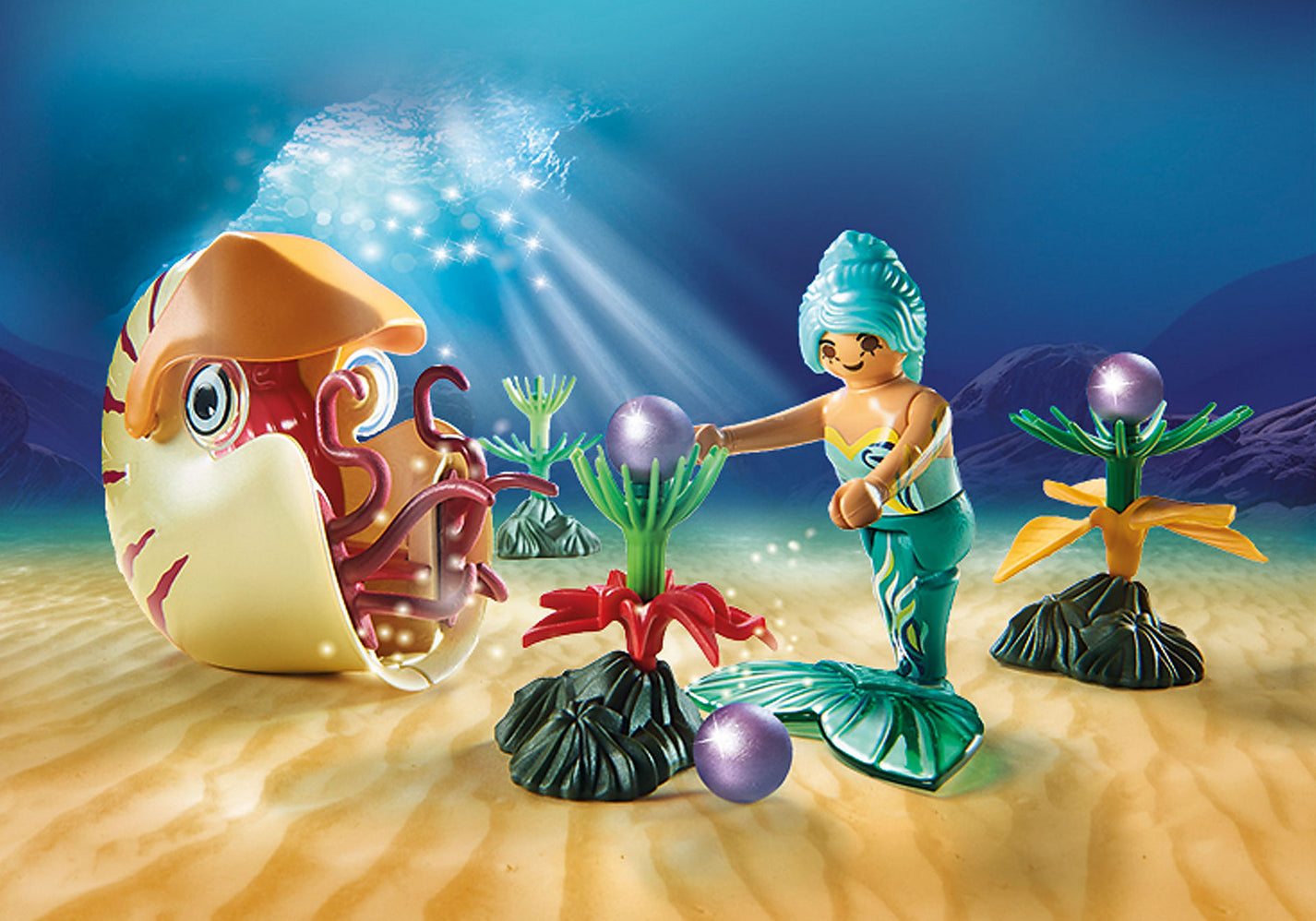 Playmobil Magic Mermaid Sea Snail Gondola – Sam Turner & Sons