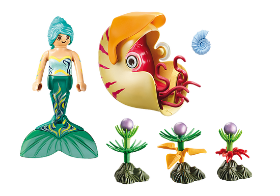 Playmobil Magic Mermaid Sea Snail Gondola – Sam Turner & Sons