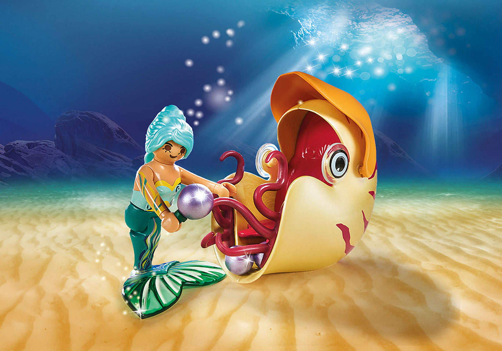 Playmobil Magic Mermaid Sea Snail Gondola – Sam Turner & Sons