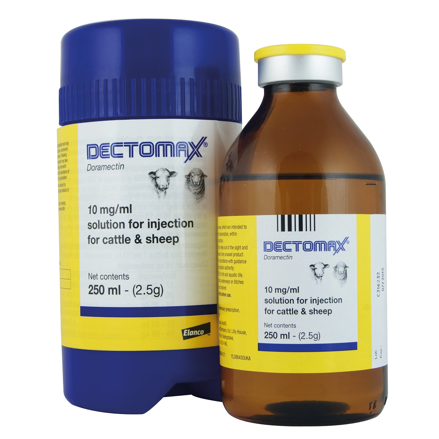 Dectomax 10 mg/ml Solution for Injection for Cattle & Sheep – Sam ...