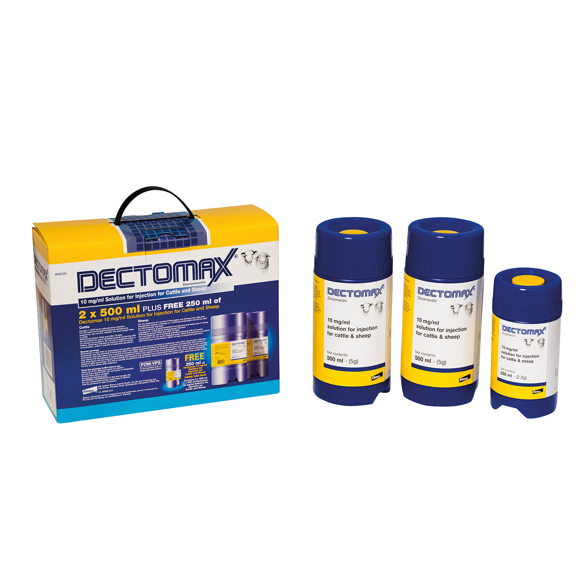 Dectomax 10 mg/ml Solution for Injection for Cattle & Sheep – Sam ...