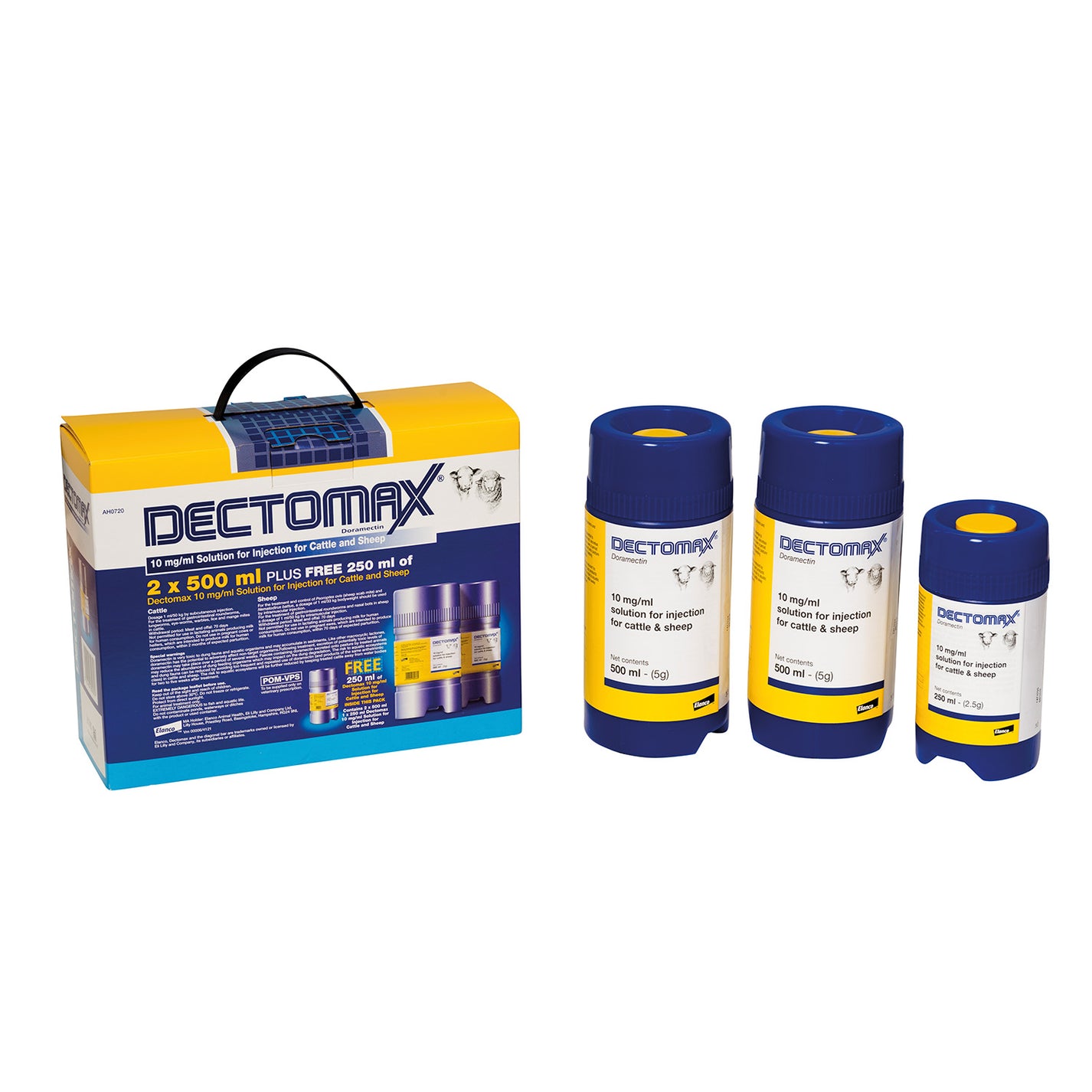 Dectomax 10 mg/ml Solution for Injection for Cattle & Sheep – Sam ...