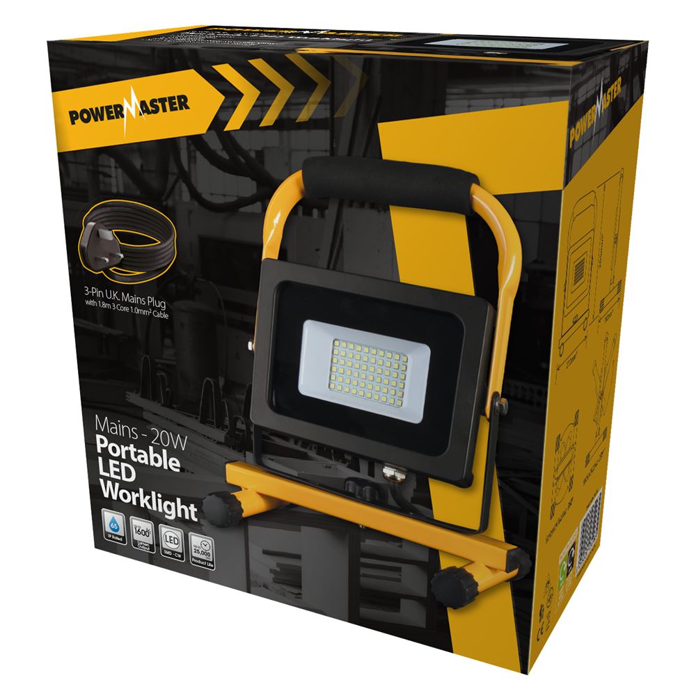 Powermaster LED Portable Worklight 20W – Sam Turner & Sons