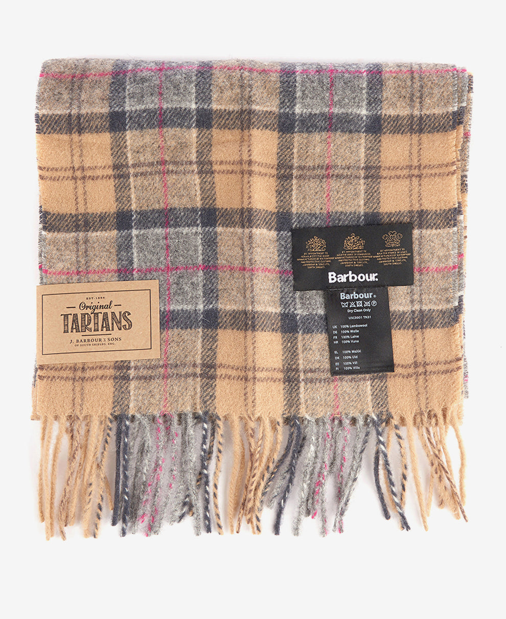 Barbour Tartan Lambswool Scarf | Barbour Scarves – Sam Turner & Sons
