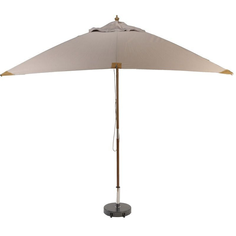 Glencrest Sturdi Wooden Parasol Taupe 3x2m – Sam Turner & Sons