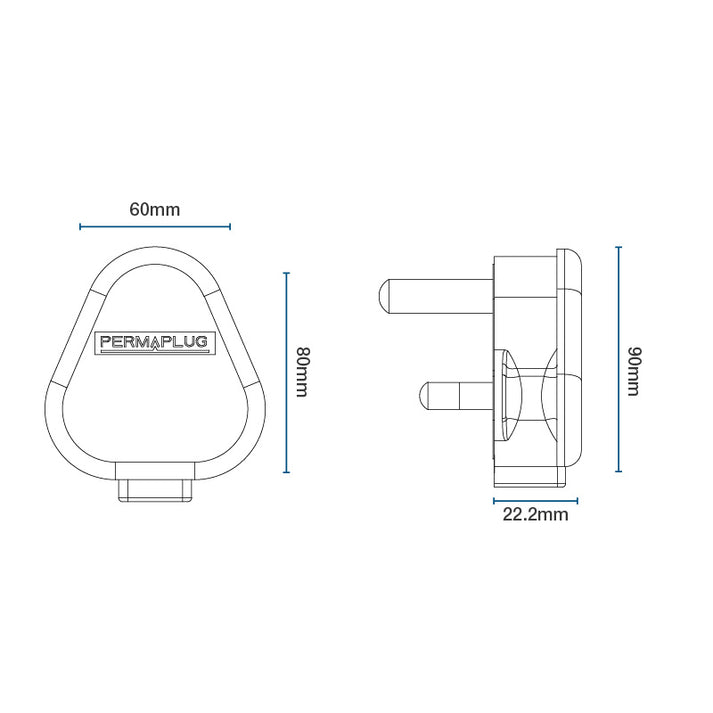 Masterplug Heavy Duty Round Pin Plug 15A – Sam Turner & Sons
