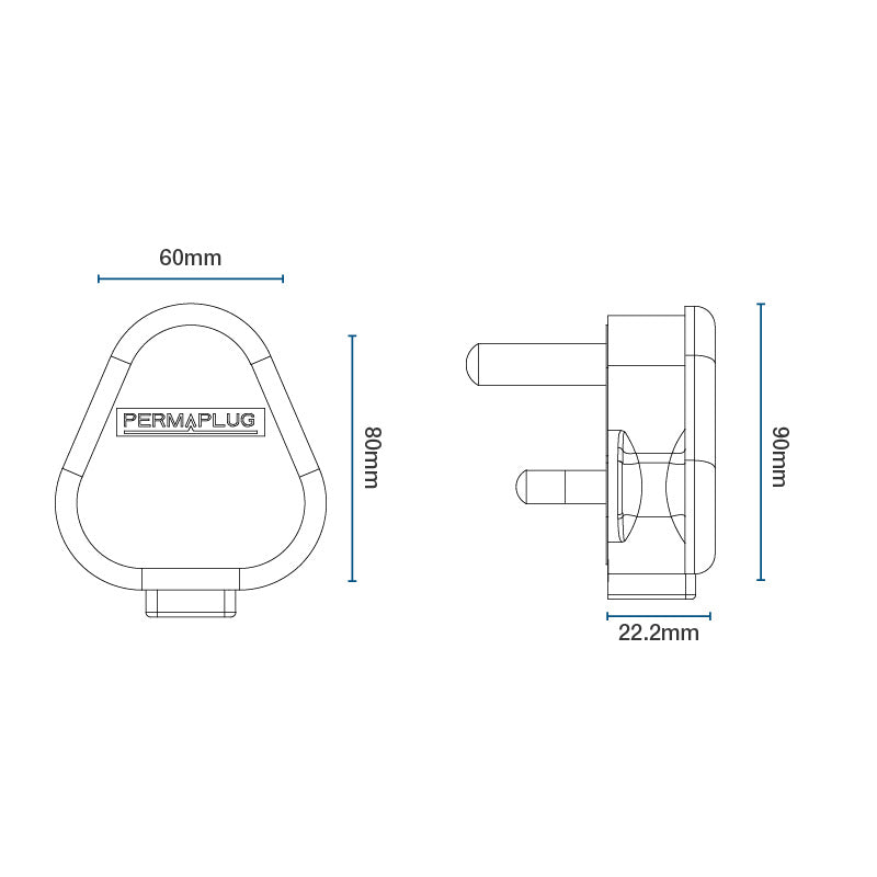 Masterplug Heavy Duty Round Pin Plug 15A – Sam Turner & Sons