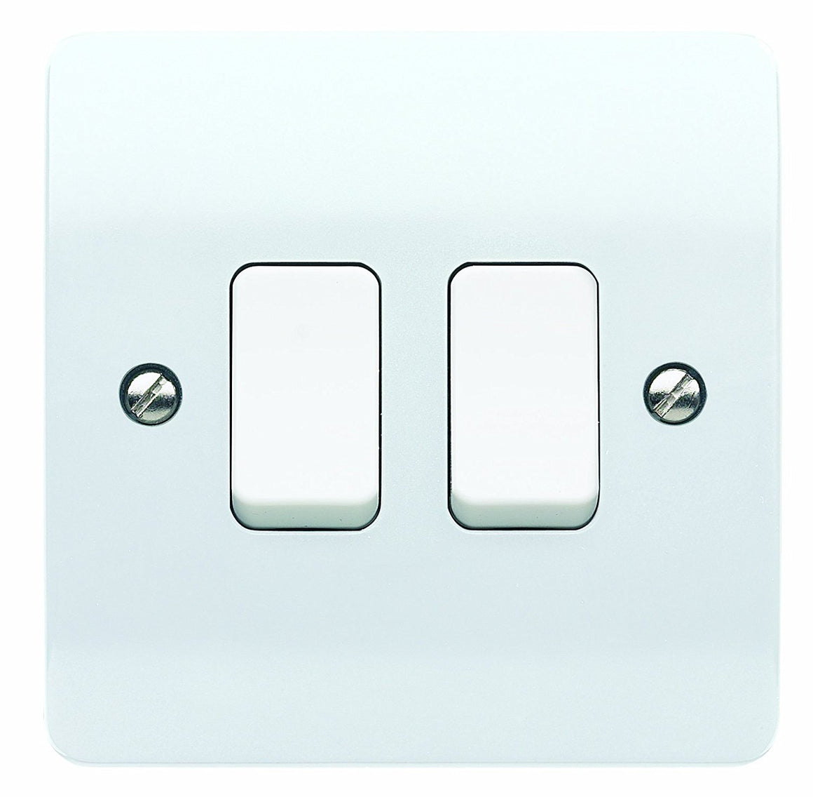 MK Electric Double Switch Plate SP 10A 2 Gang 2 Way – Sam Turner & Sons