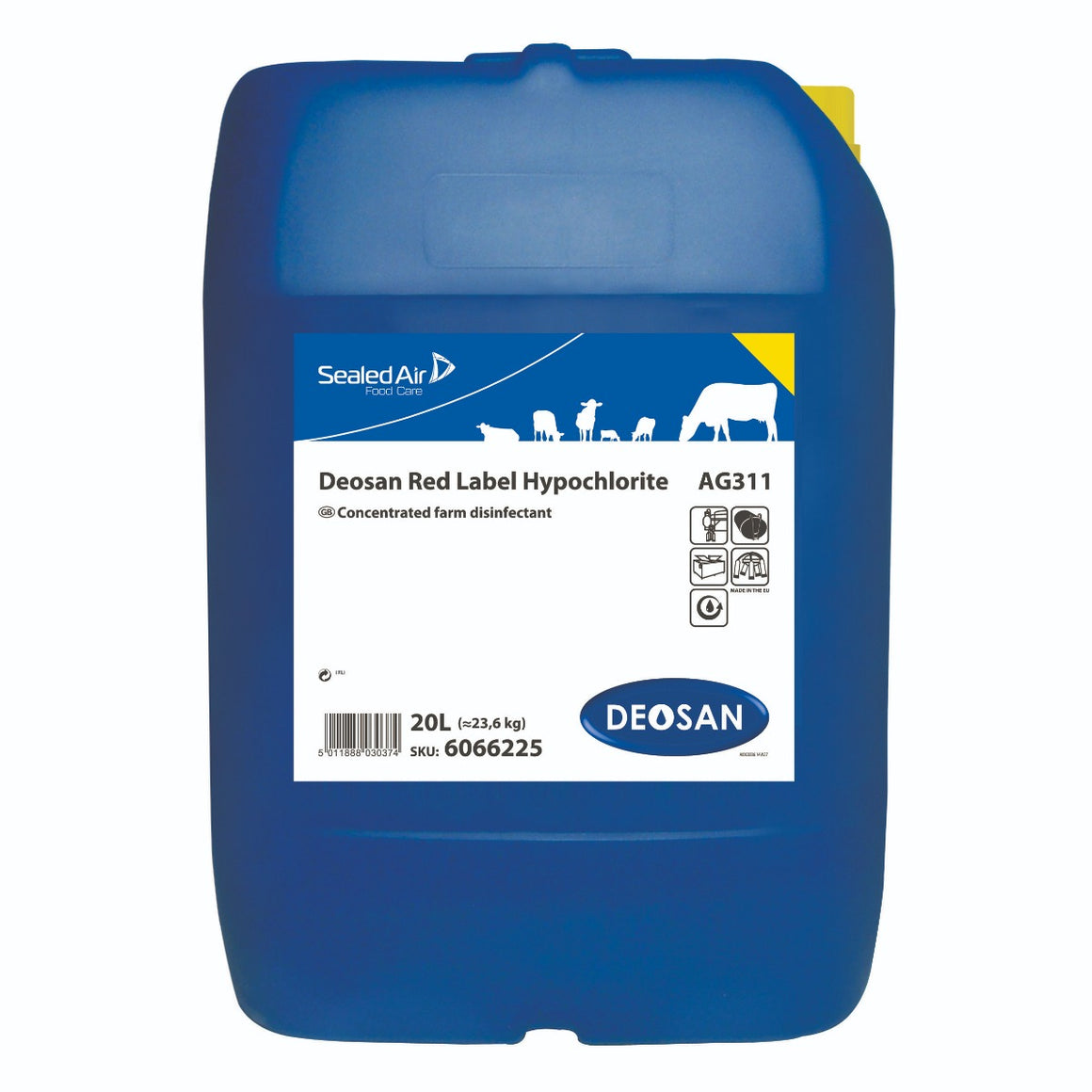 Deosan Steriliser Red Label Hypochlorite 20L – Sam Turner & Sons