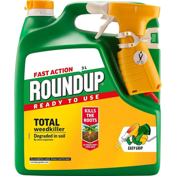 Roundup Fast Action Ready To Use Weedkiller 3L – Sam Turner & Sons