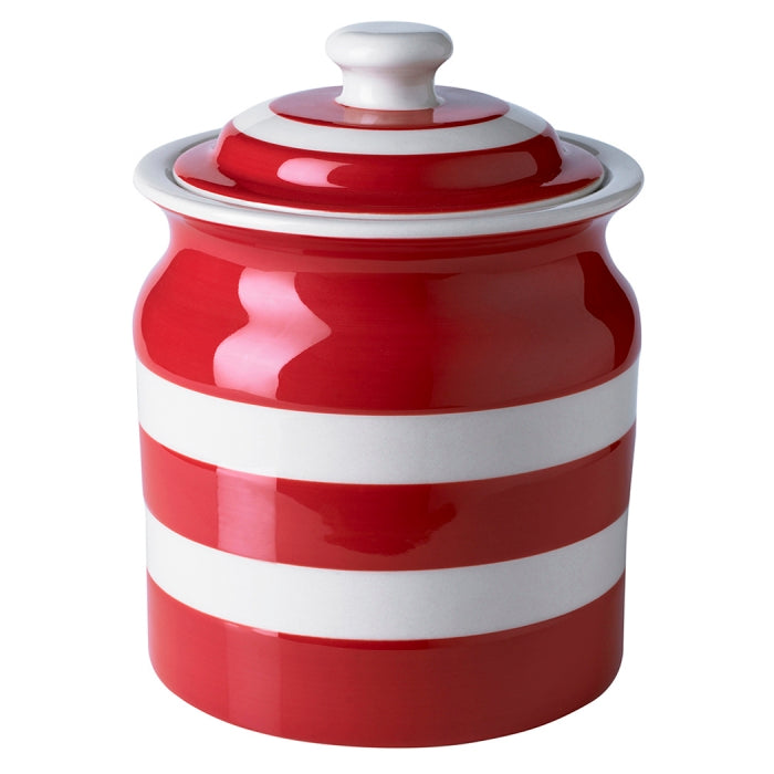 Cornishware Large Red Storage Jar 59oz – Sam Turner & Sons