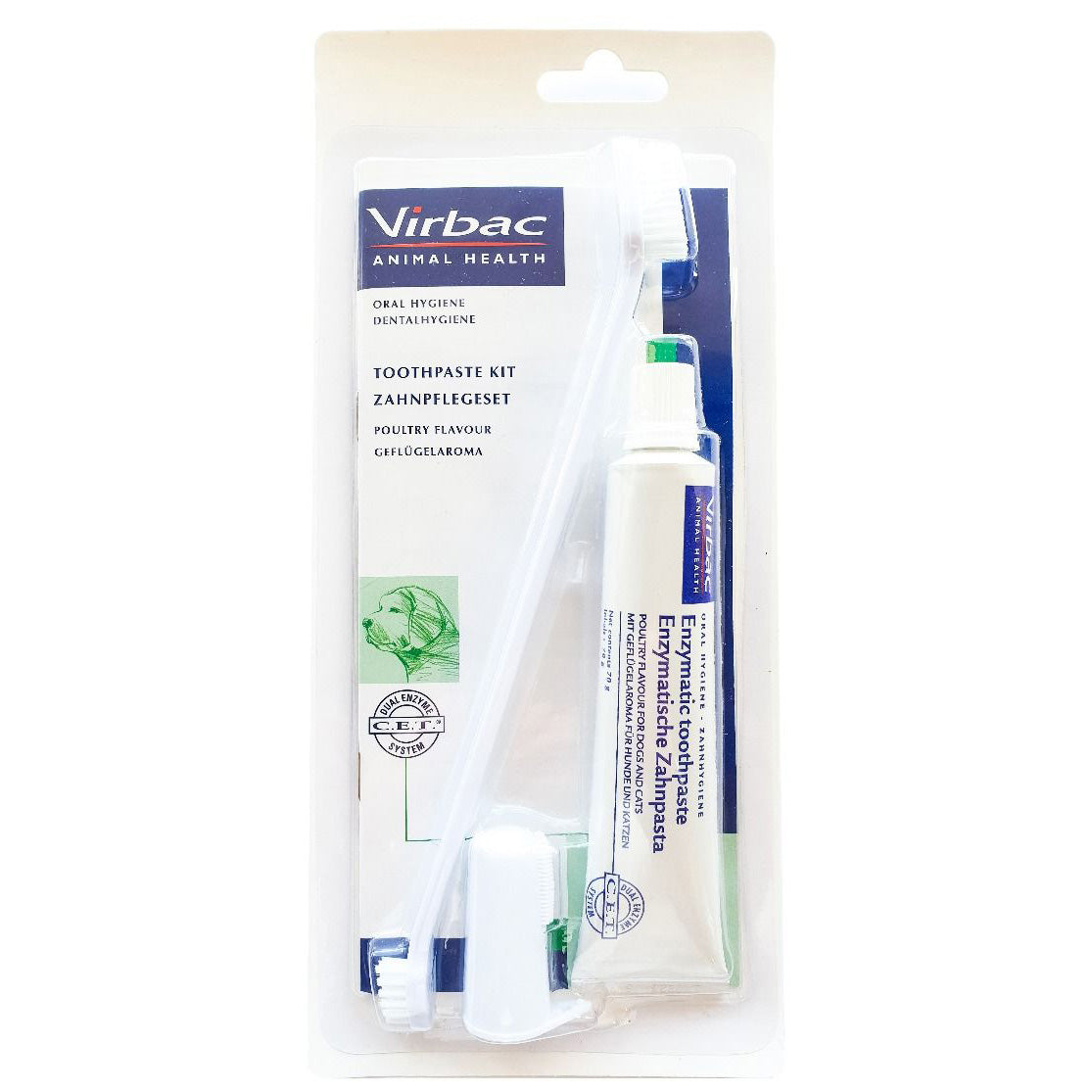Virbac Toothpaste Kit for Dogs Poultry Flavour – Sam Turner & Sons